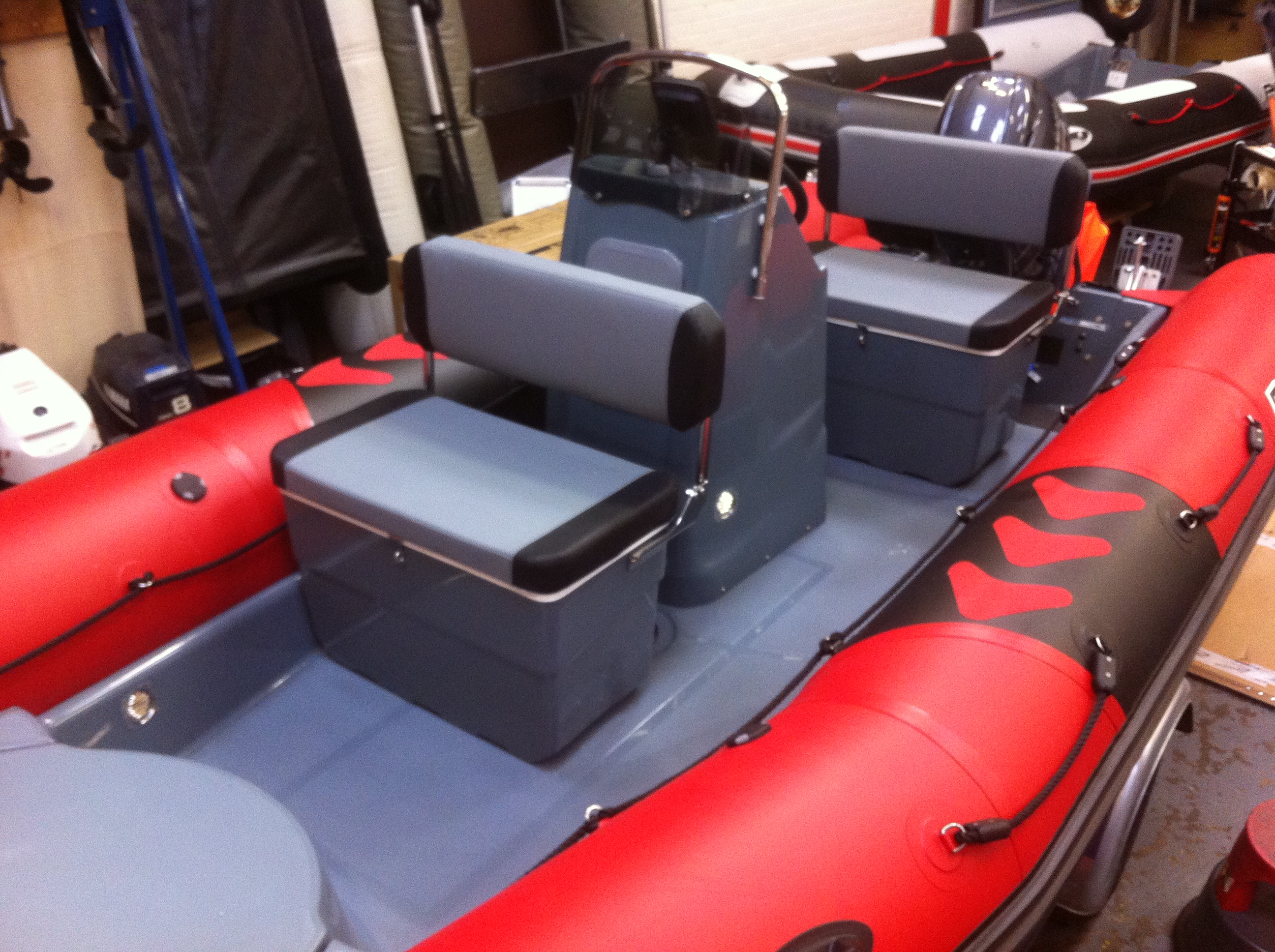 Zodiac Pro Classic 550 Loads of Room Even With Dual Bench