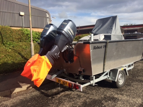 Robust 19c Aluminium boat